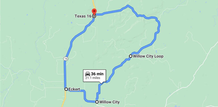 East Texas Motorcycle Rides - GreatMotorcycleRoads.com
